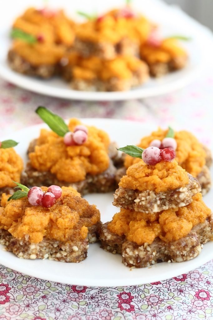 Prajiturele raw cu dovleac - Taste Bazaar